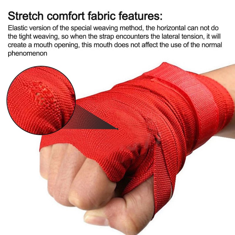 2.5M/5M Boxing Training Bandages Cotton Sports Bandages Sanda Kick ...