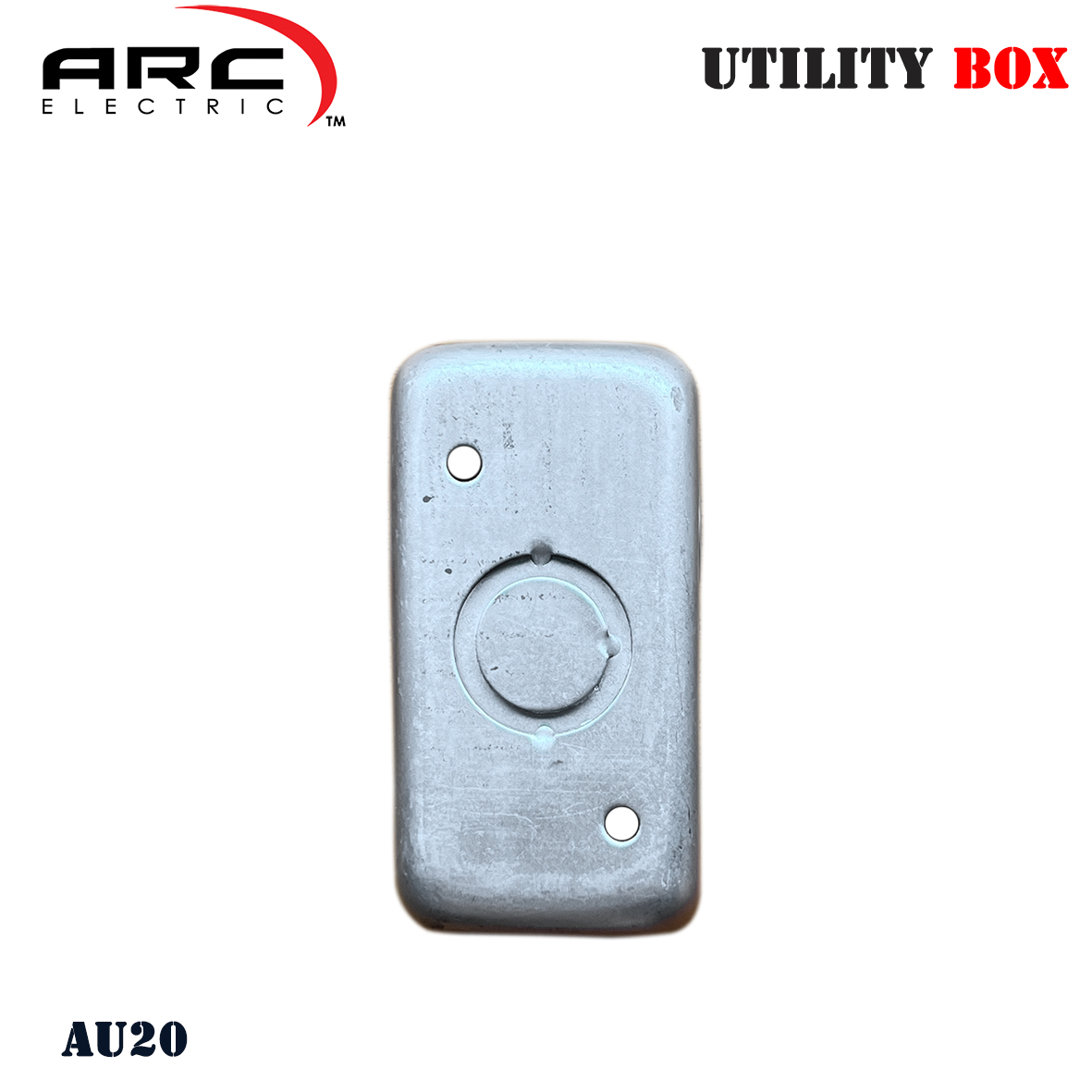 ARC Electrical Utility Junction Box Deep-Type 1/2" & 3/4" Knockout Hole ...