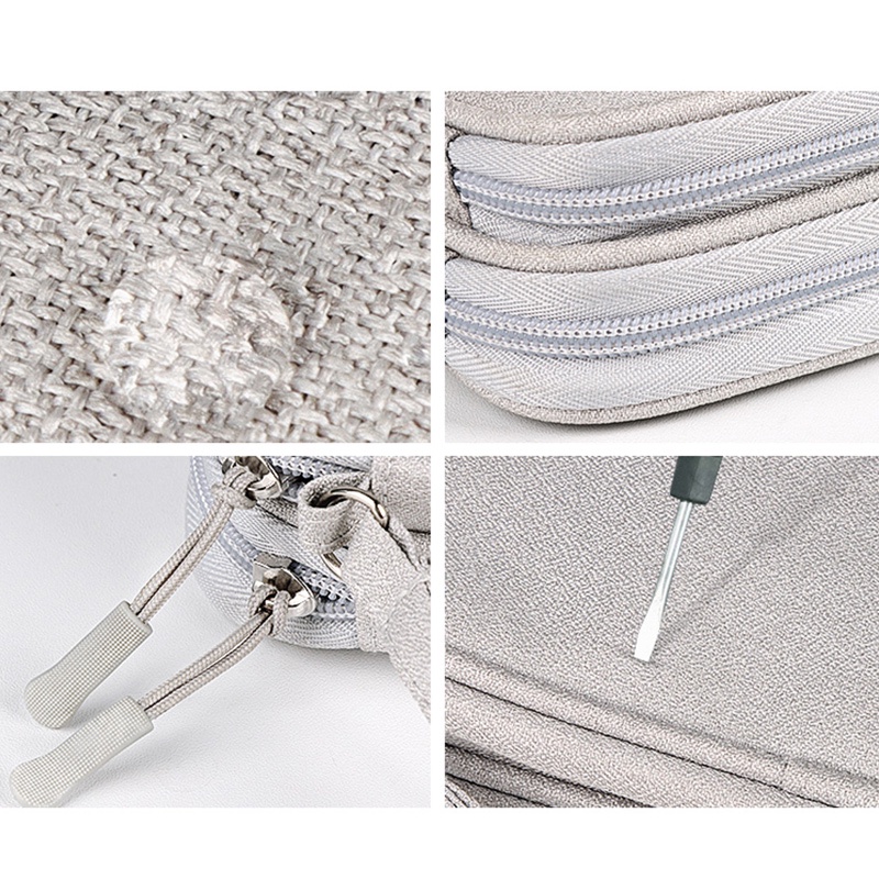 Portable Cable Bag Organizer Double Layer Travel Organizer Portable ...