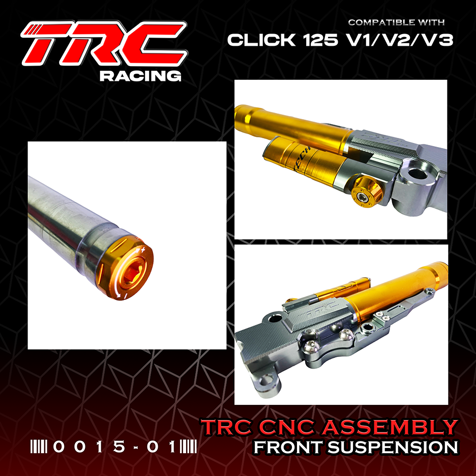 TRC Racing Front Shock Assembly Adjustable Preload CNC for Click v1 v2 ...
