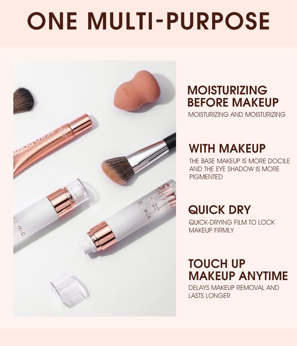 O.TWO.O Makeup Setting Spray Long Lasting Waterproof Oil Control Matte ...