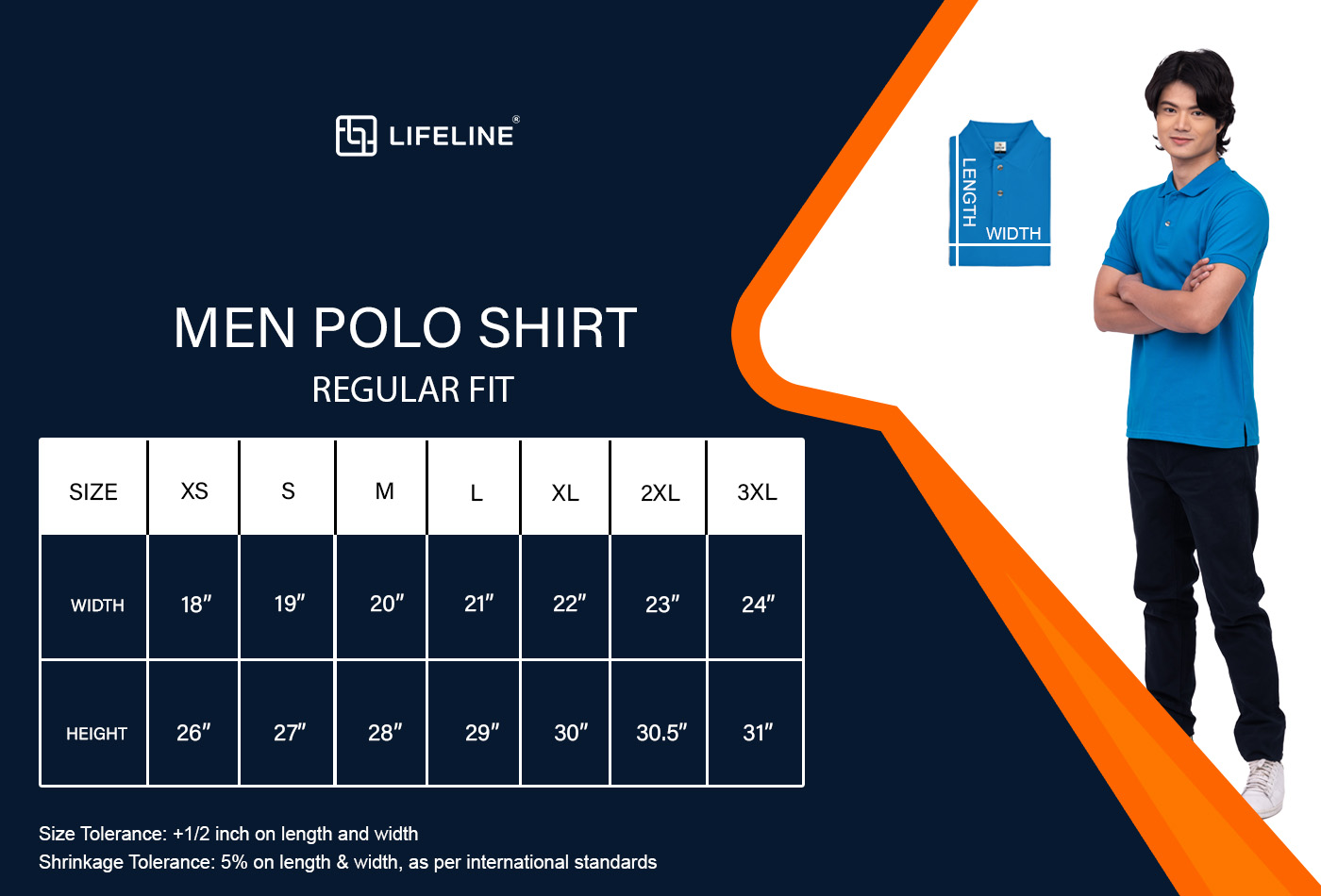 Lifeline Polo Shirt (Almond | Rust| Tomato|Forest Green|Bermuda ...