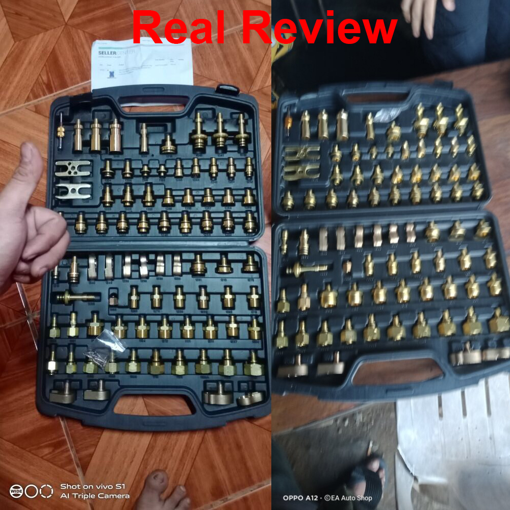 81pcs/set Automotive Air Conditioning Leak Detector Leak Test Tools ...