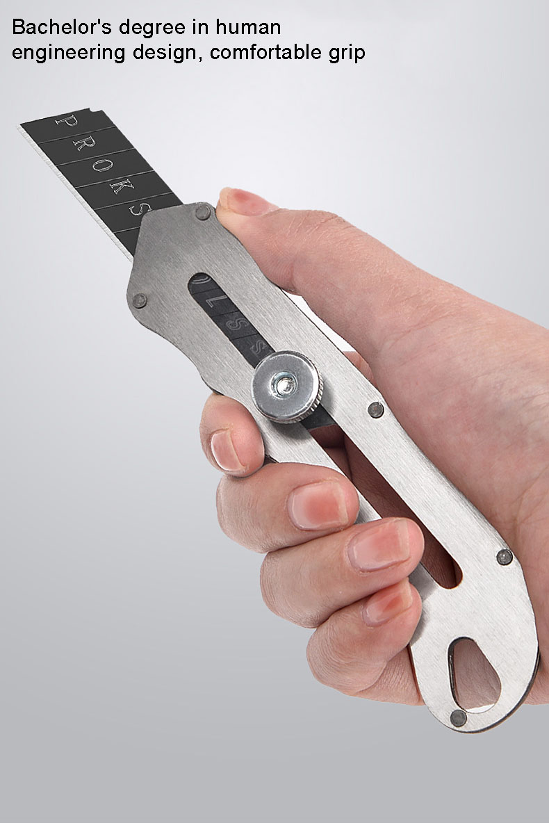 Stainless Steel Utility Knife, Steel Wallpaper Knife, Durable Sturdy ...