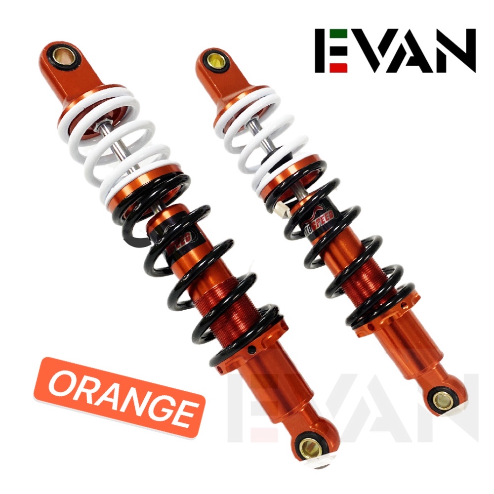 310mm Rear Dual Color Shock Absorber (1 set) For (Xrm Wave Tmx Smash ...