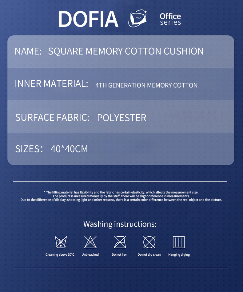 Dofia Soft Natural Latex Orthopedic Pillow Seat Cushion Sitting Pad ...