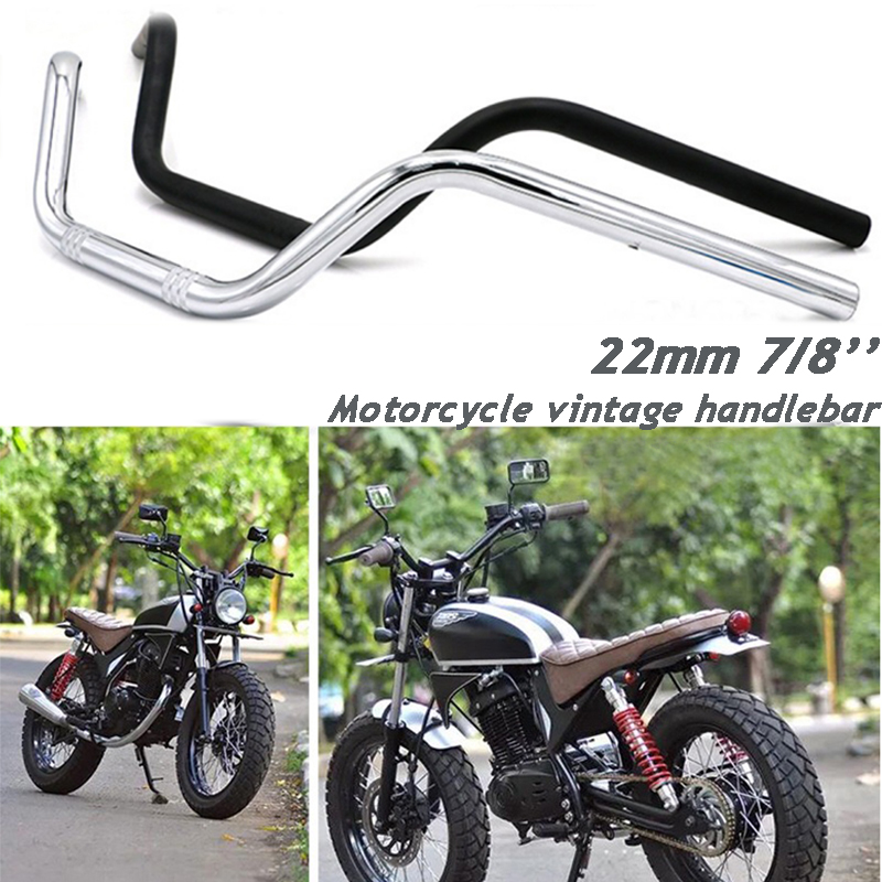 Motorcycle Handlebar Universal Stainless Steel/ Aluminium Alloy 7/8 ...