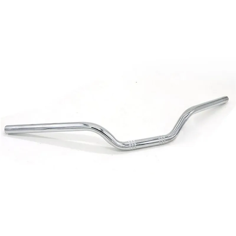 22MM Universal Motorcycle Refit Handlebar Retro Black Modified Handle ...