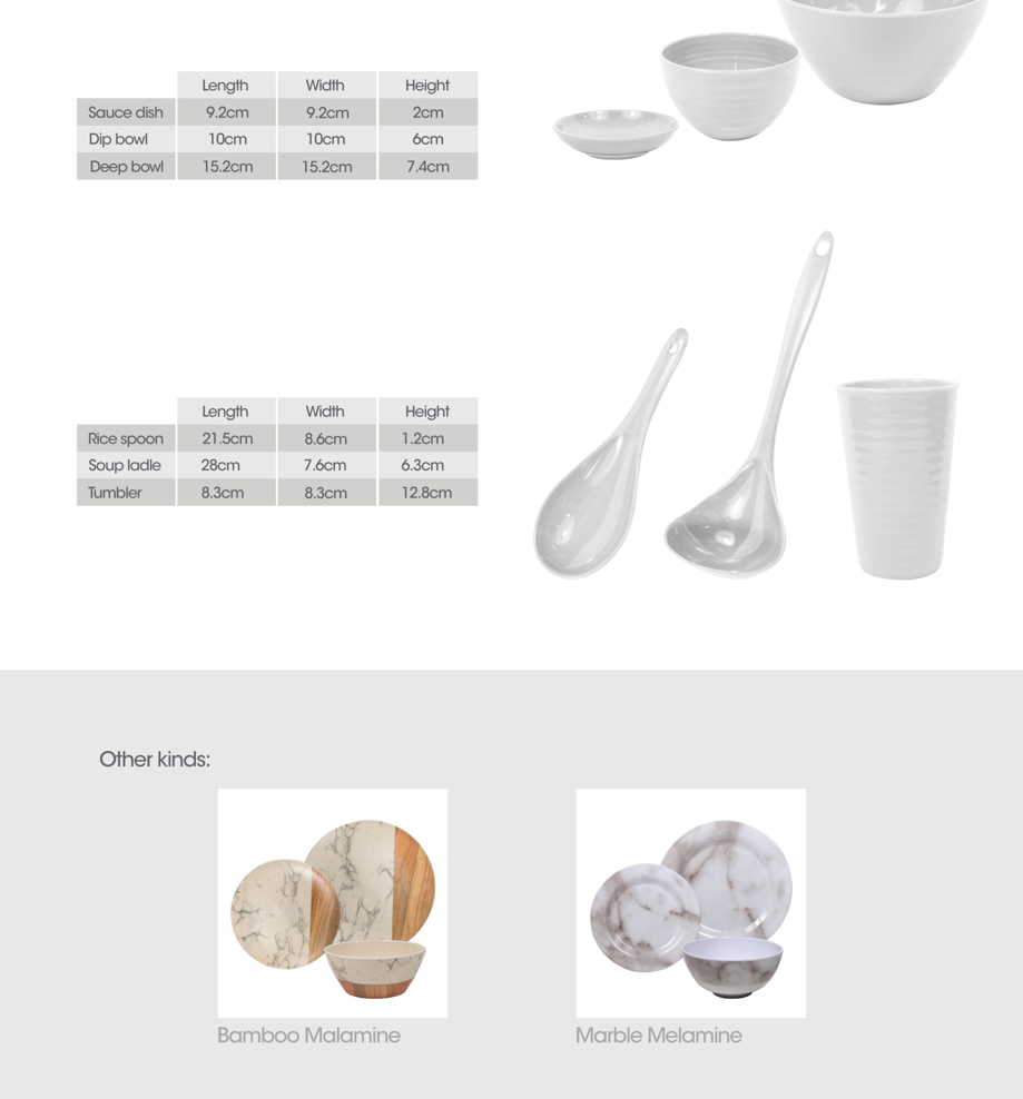 SLIQUE Premium Melamine Bowl 8 inches, Dining Bowl, Dinner Bowl ...