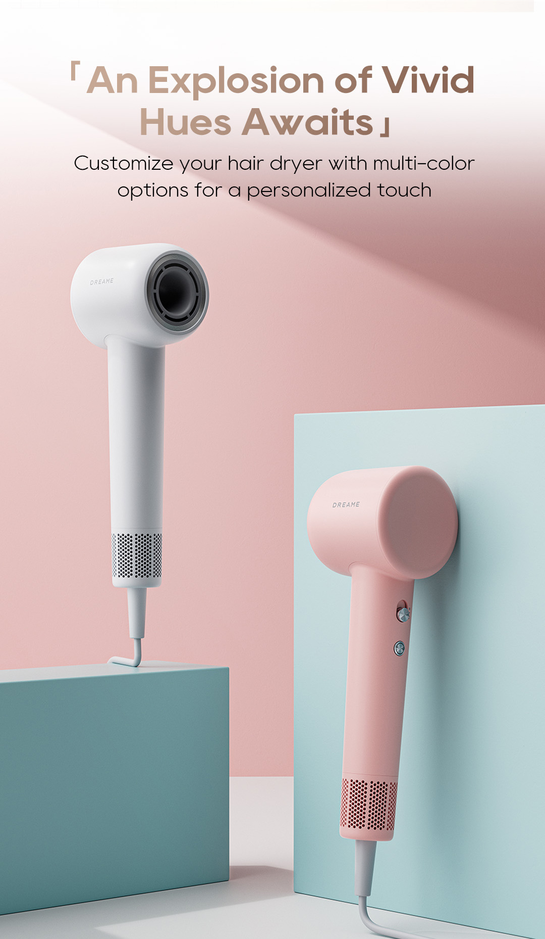 [HOT] Dreame Gleam High Speed Hair Dryer Blower 40sec Quick Drying 200 ...