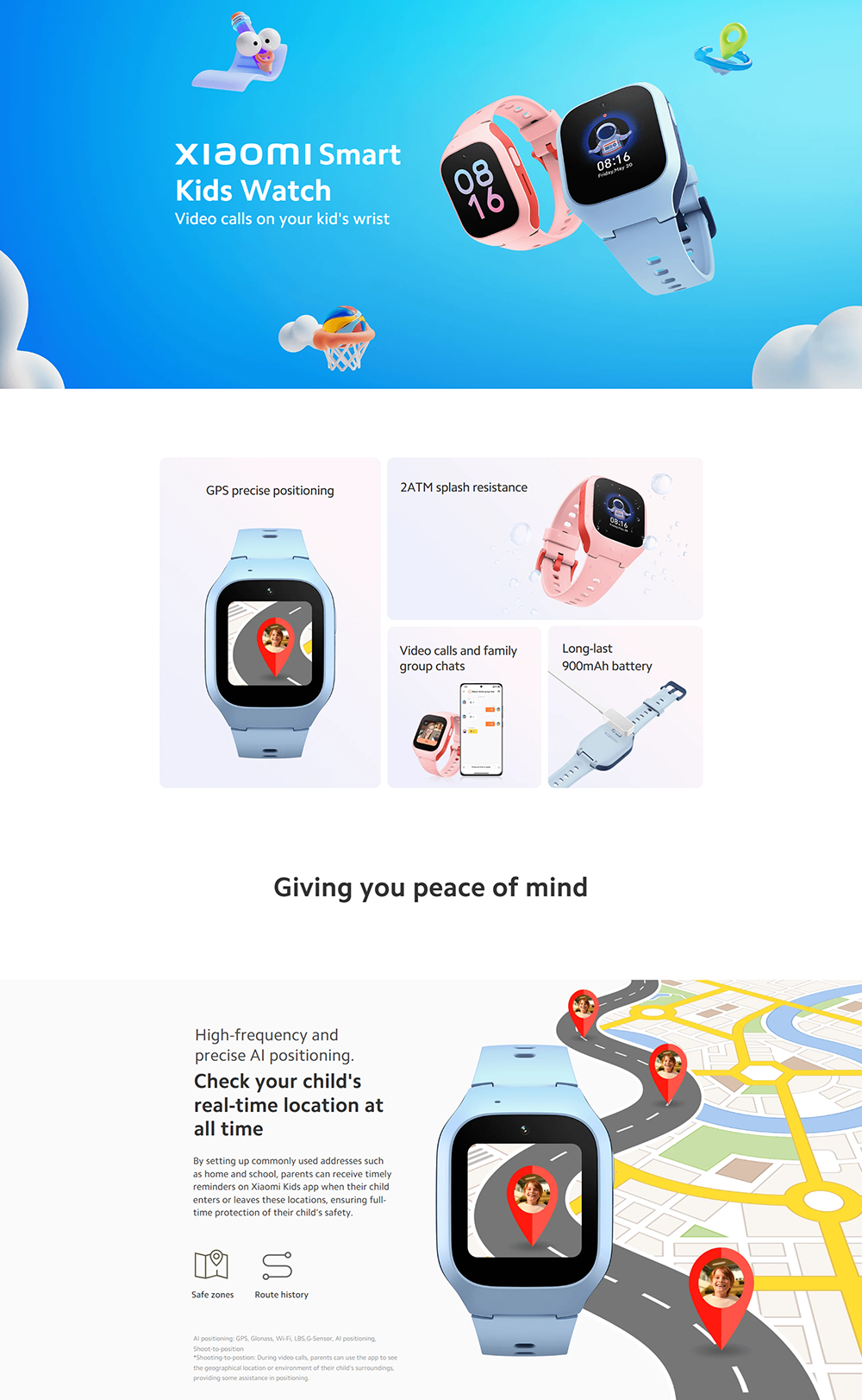 Xiaomi Smart Kids Watch | Shopee Philippines