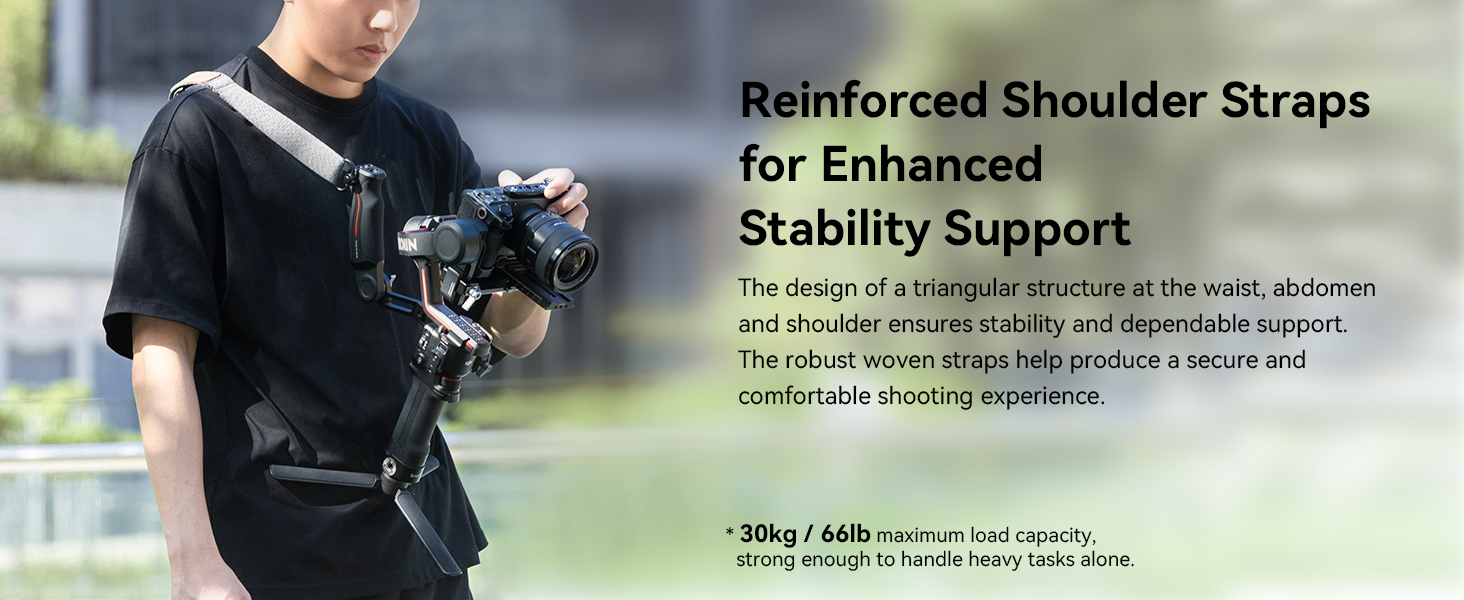 SmallRig Sling Handle with Shoulder Sling Strap for DJI RS 3 / RS 3 Pro ...