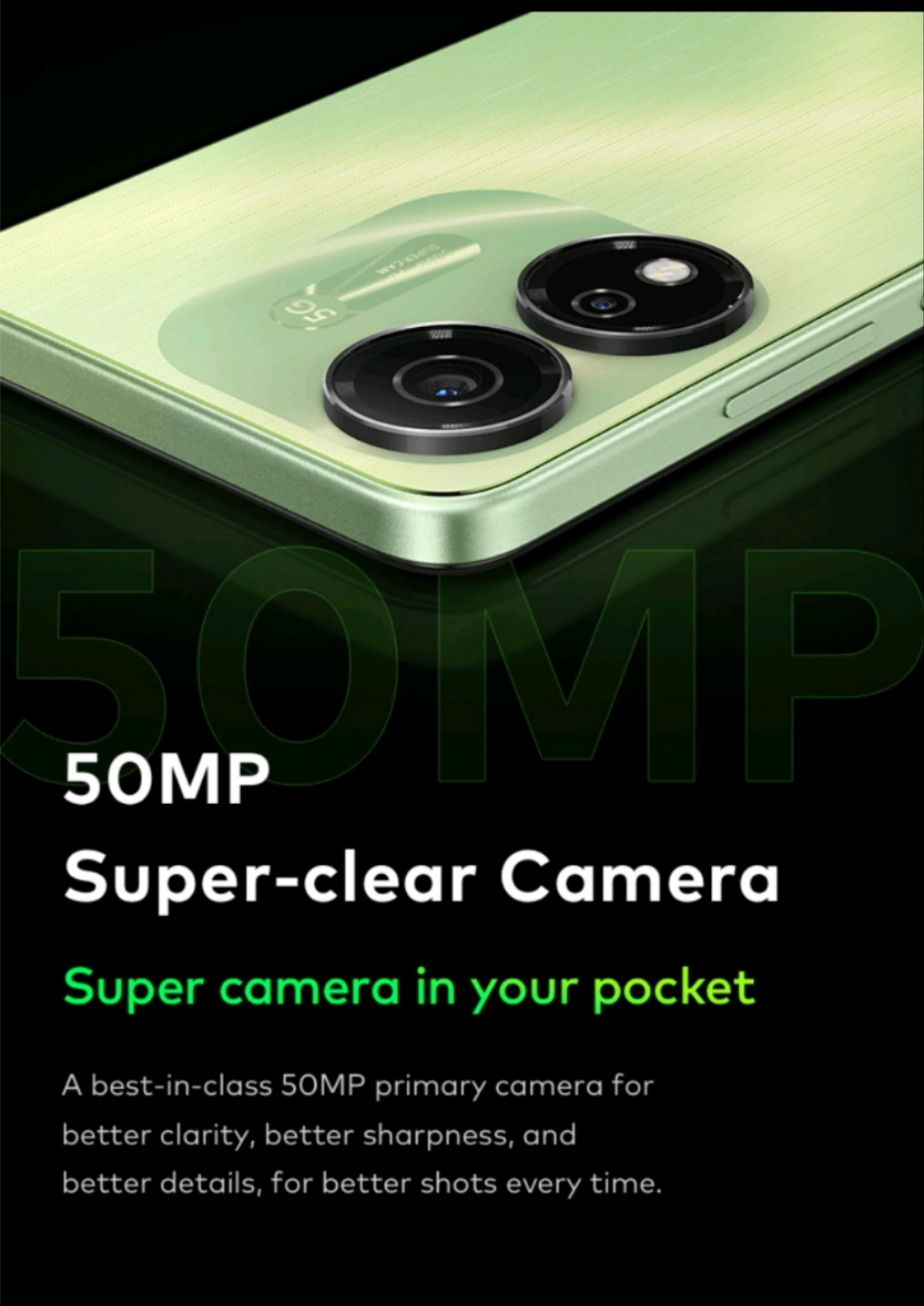 ITEL P55 5G | Smart Phone |12(6+6GB) RAM / 128GB ROM |6.6” HD+ IPS ...