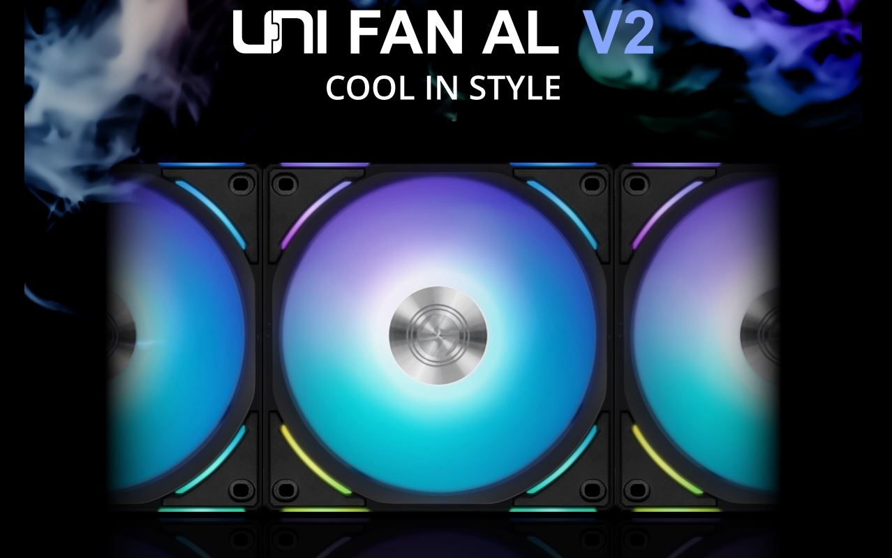 Itw | Lian Li Uni Fan AL120 V2 RGB Revolutionized Daisy-Chain Triple ...