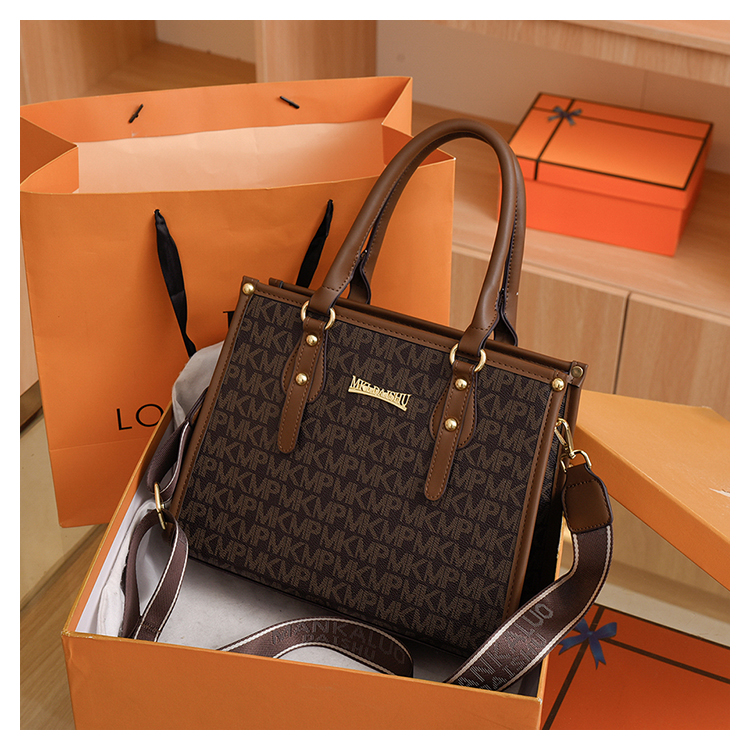 Large capacity women's shoulder bag, new fashionable handbag ...