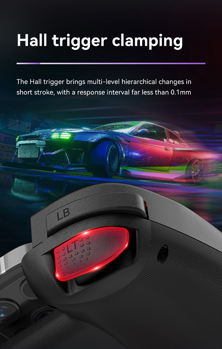 Ovleng D8 Stretchable Wireless Mobile Phone Game Controller For Android ...