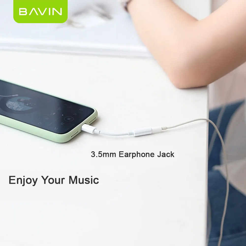 BAVIN AUX19 Splitter Adapter Cable Clear Sound Quality Supports Voice ...