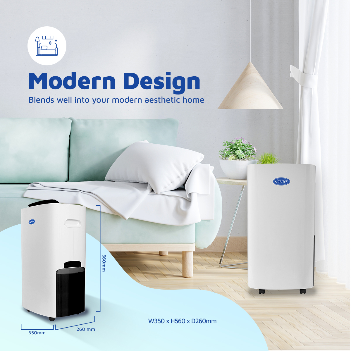 Carrier Dehumidifier 30L | Shopee Philippines