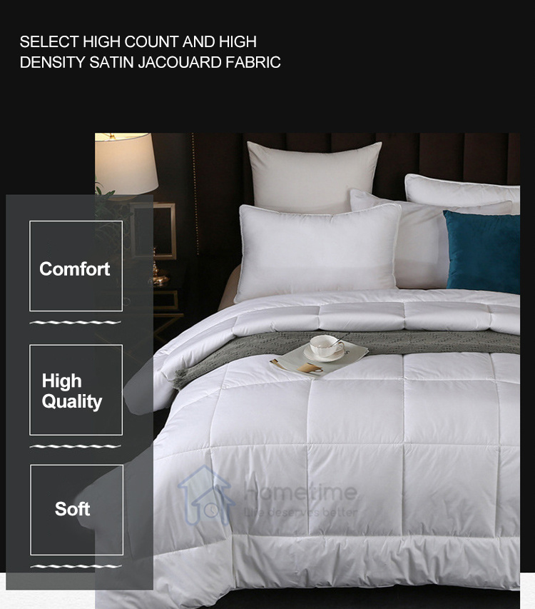 Thick White Duvet Filler Comforter Hotel Kumot queen Comforter single ...