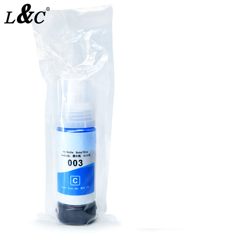L&C Premium Refill ink 003 Ink Dye Ink For Inkjet Printer L3110 L3116 ...