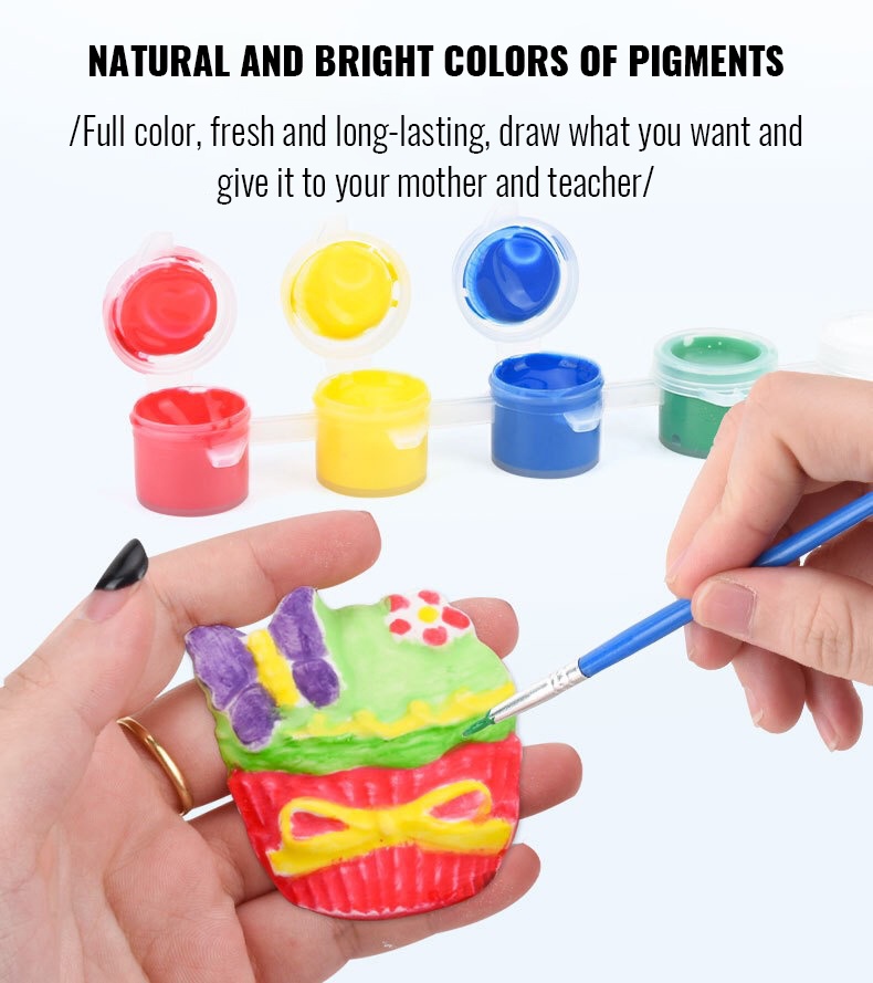 Figurines Kids Craft and Arts Set Paint Gypsum Arts Crafts Toys Kids ...