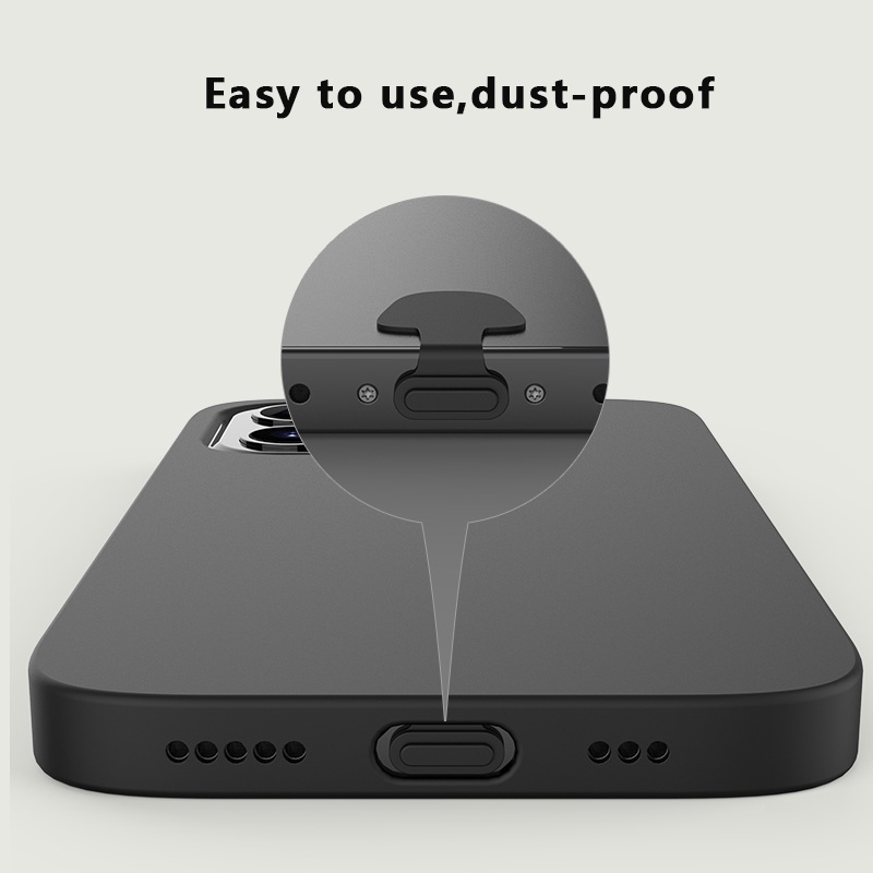 Mobile Phone Dust Plug IP/Type-C Universal One-Piece Silicone Plug ...