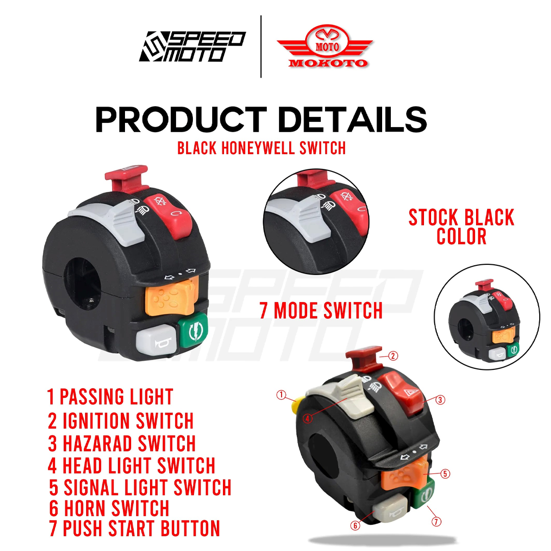 HONEYWELL HANDLE SWITCH ALL IN ONE UNIVERSAL SWITCH VERSION 2 MADE IN ...