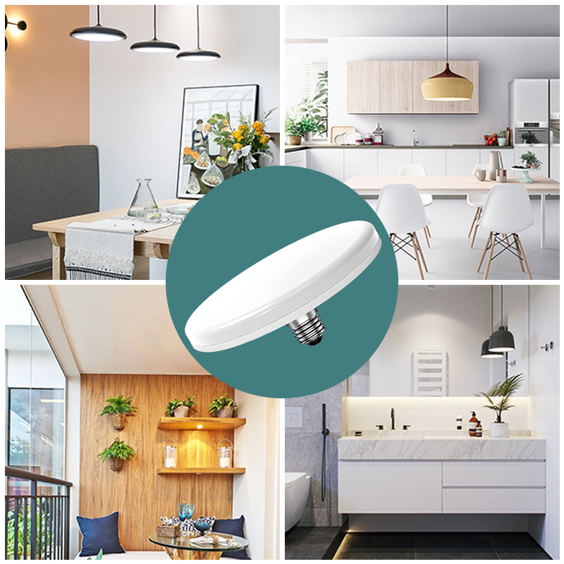 E27 LED Bulb UFO High Brightness Photo Bulb 18W/24W/36W/50W LED ...