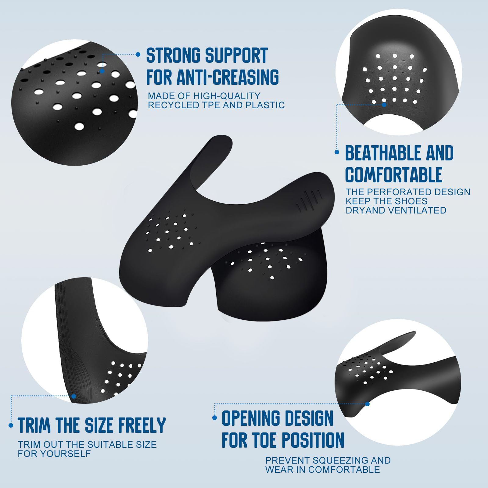 1 Pair Shoe Creases Protector Shoe Anti Creases Guard Sneaker Creases ...