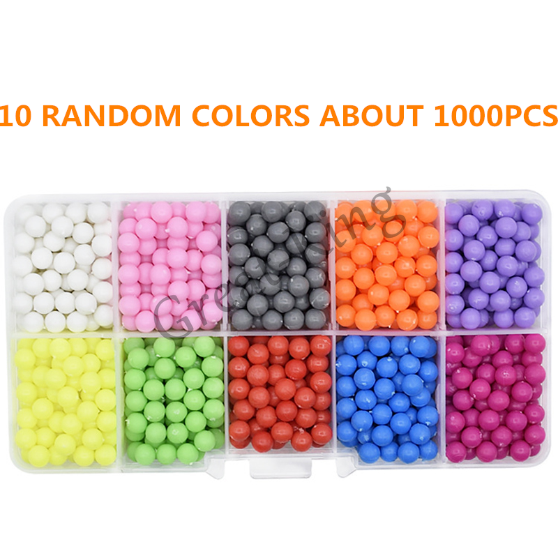 DIY Puzzle Beads Toys Water Sticky Beads Crafts Set Bracelet keychains ...