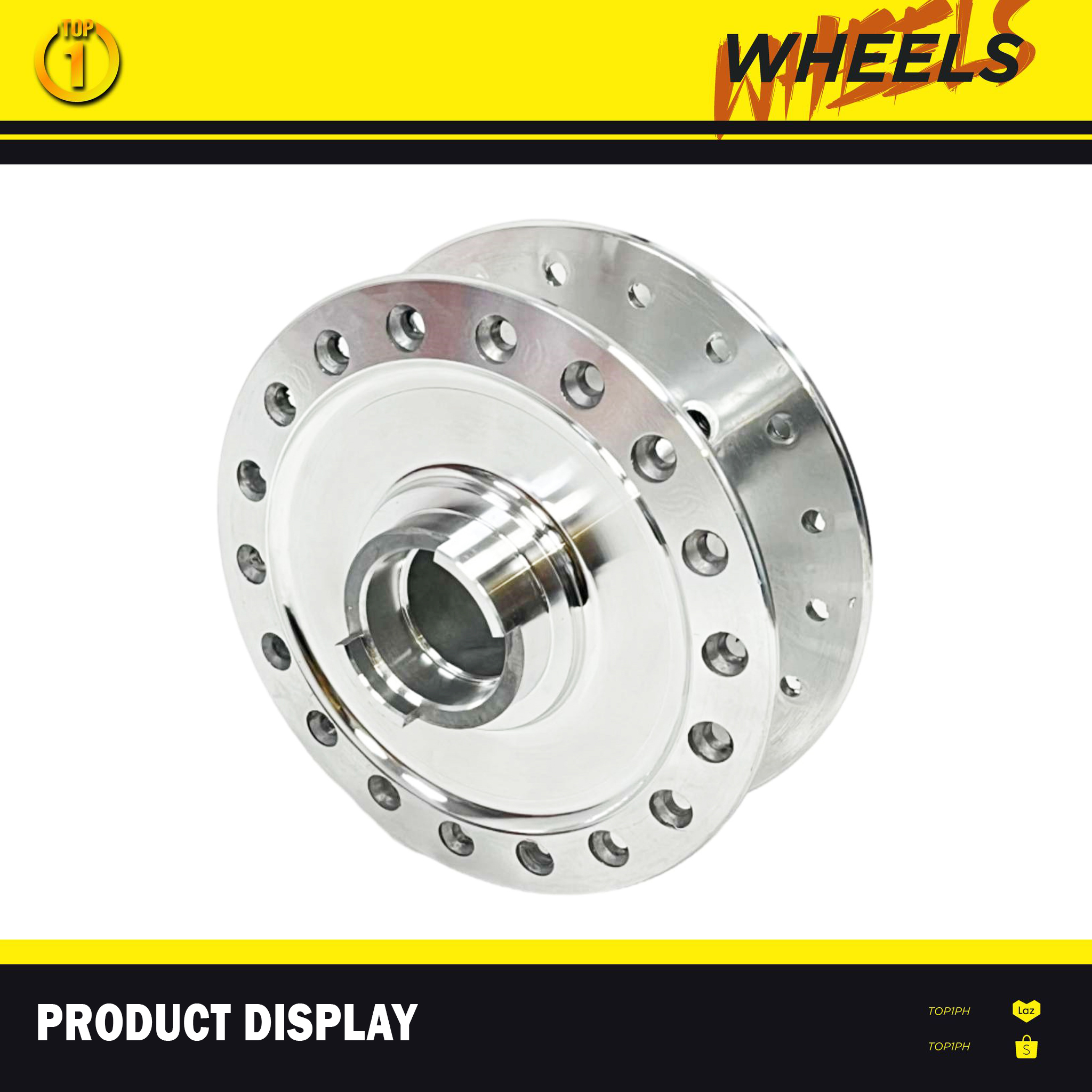 1 PC FULL CNC FRONT HUB FOR HONDA XRM 125 TRINITY MOTORCYCLE ( FLAT ...