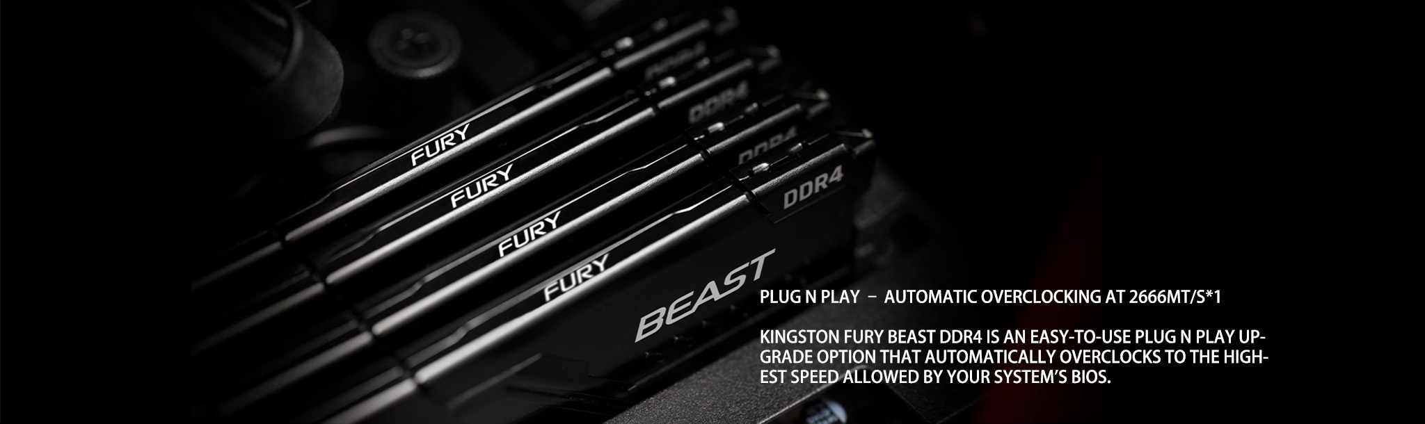 Kingston FURY Beast DDR4 memory ddr4 8GB 2666MHz/8GB 3200MHz/16GB ...