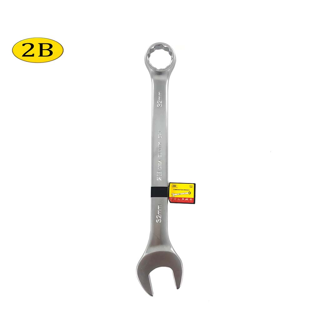 2B 32mm Double End Open Ring Tool For Autos Combination Spanner Wrench ...