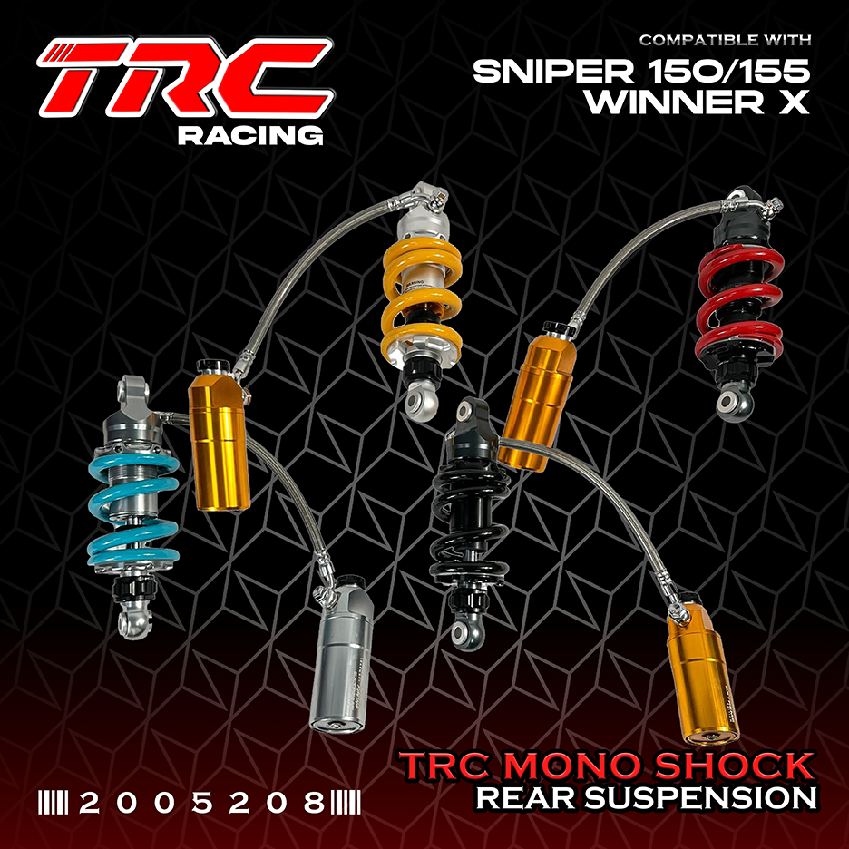 TRC Racing CNC Fully Adjustable Shock 208mm Sniper 155 / 150 and Winner ...