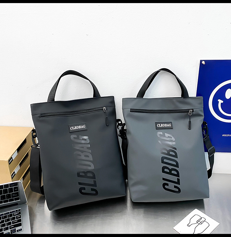 Unisex large capacity backpack, men's waterproof backpack, student ...