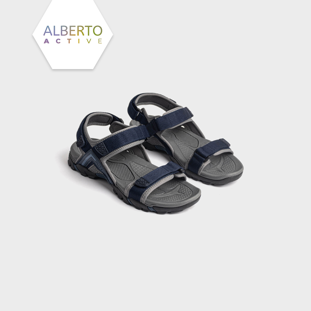 ALBERTO Men's Active Adam Ankle Strap Sandals | Shopee Philippines
