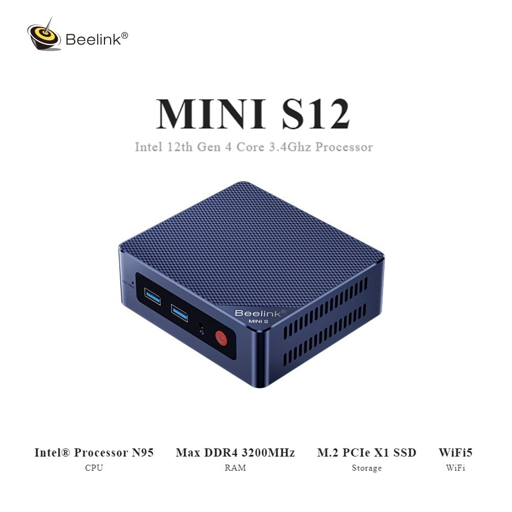 EasyPC Pocket Rocket Beelink Mini S12/SEi12/SER5/SER5 MAX/GTR7/ Mini PC ...