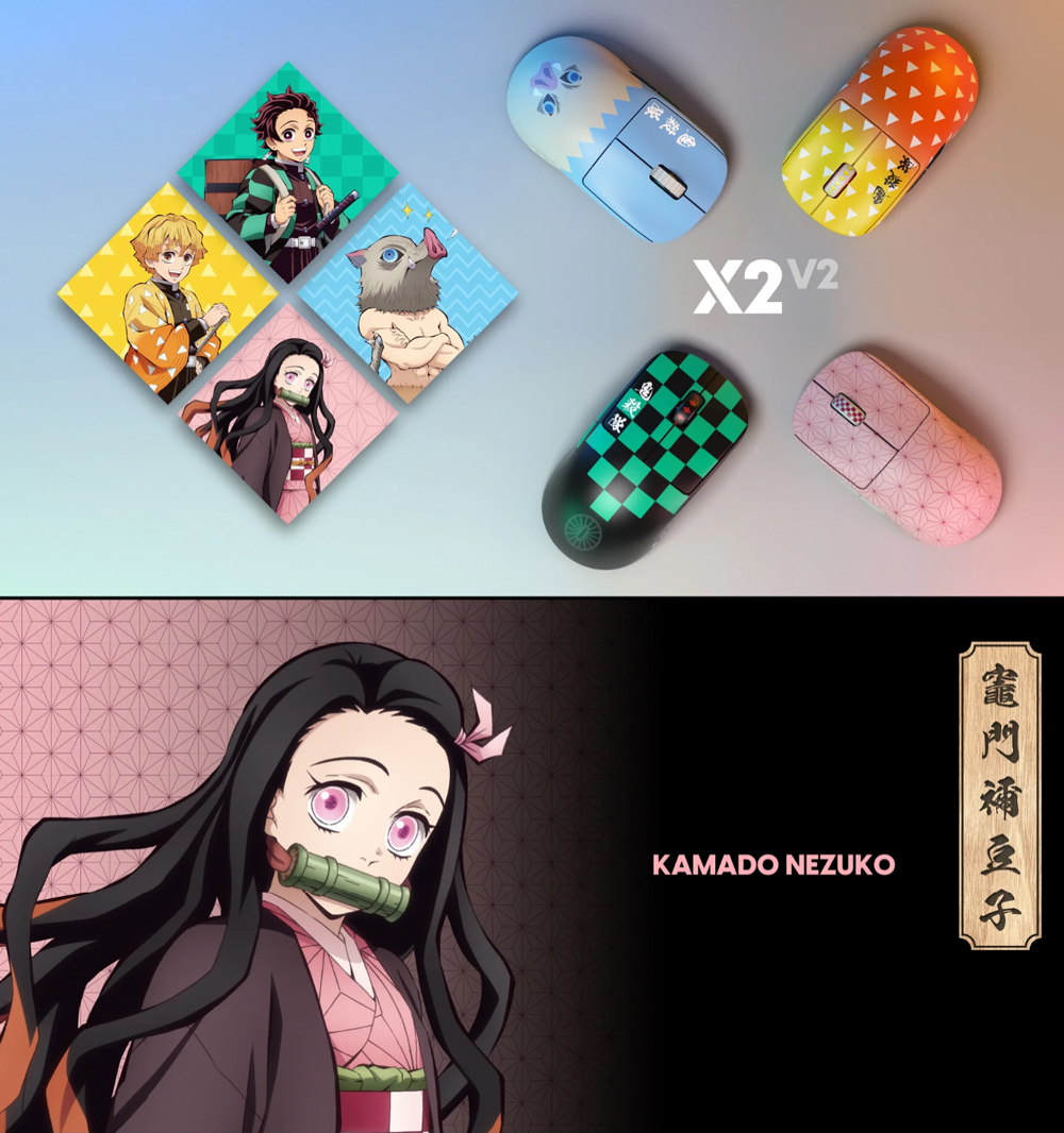 Pulsar X2V2 Mini Symmetrical Ultralight Wireless Gaming Mouse Demon ...