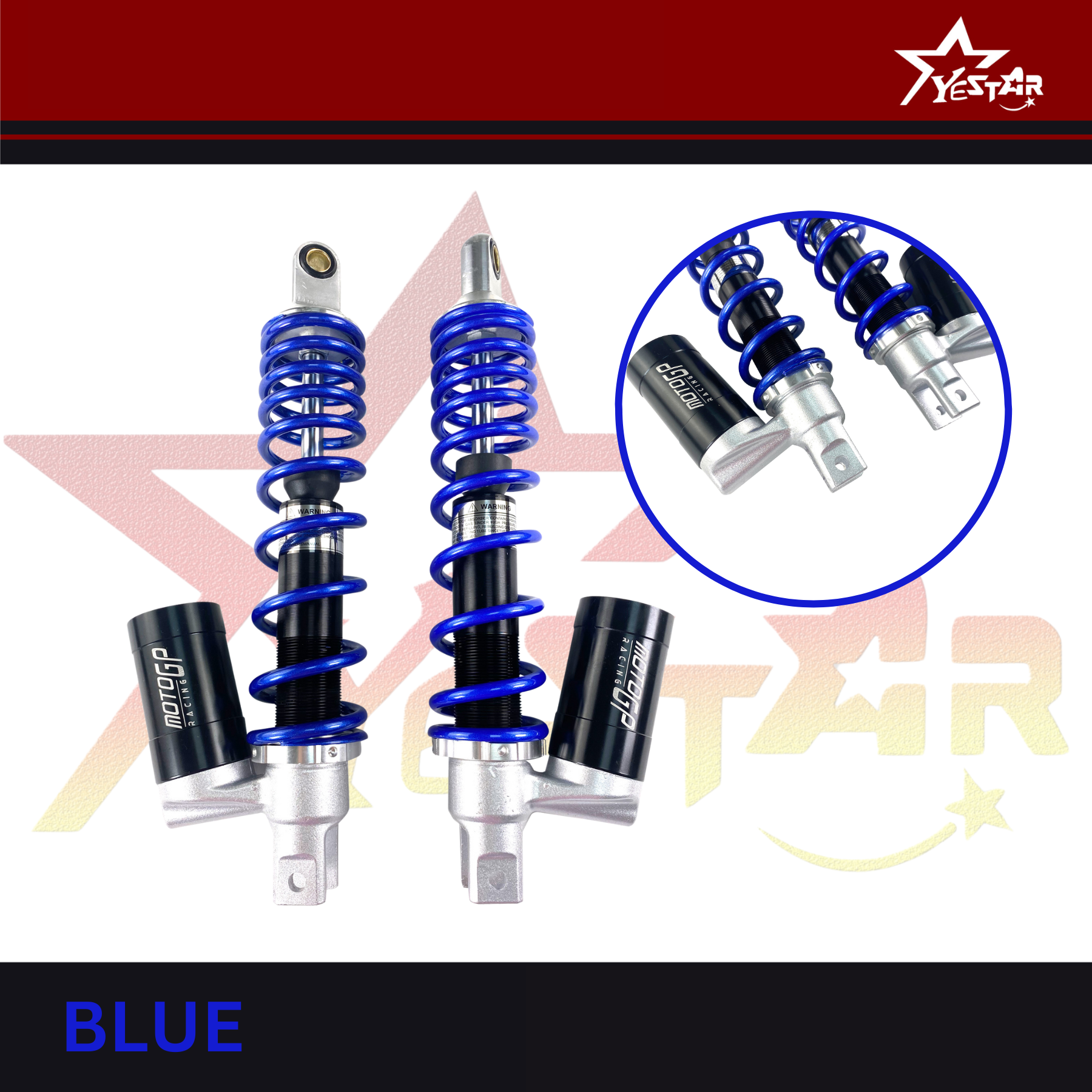 Yestar Rear Dual Shock 330mm With Gas Tank Absorber For Nmax/ADV/CLICK/PCX/AEROX/XMAX #3845330 ...