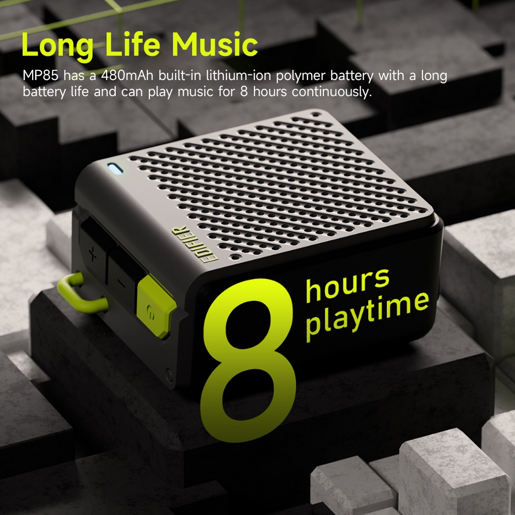 Edifier MP85 - Mini Portable Bluetooth Speaker | Built-in battery | Bt ...