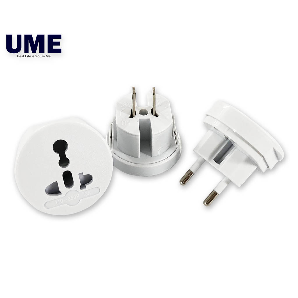 Universal Travel Adapter Round All In One Multipurpose Converter ...