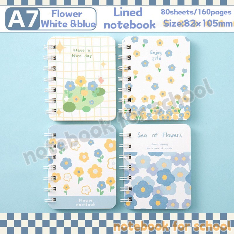 NFS A7 Japanese Style Cartoon Pocket Book Notepad Office Stationery ...