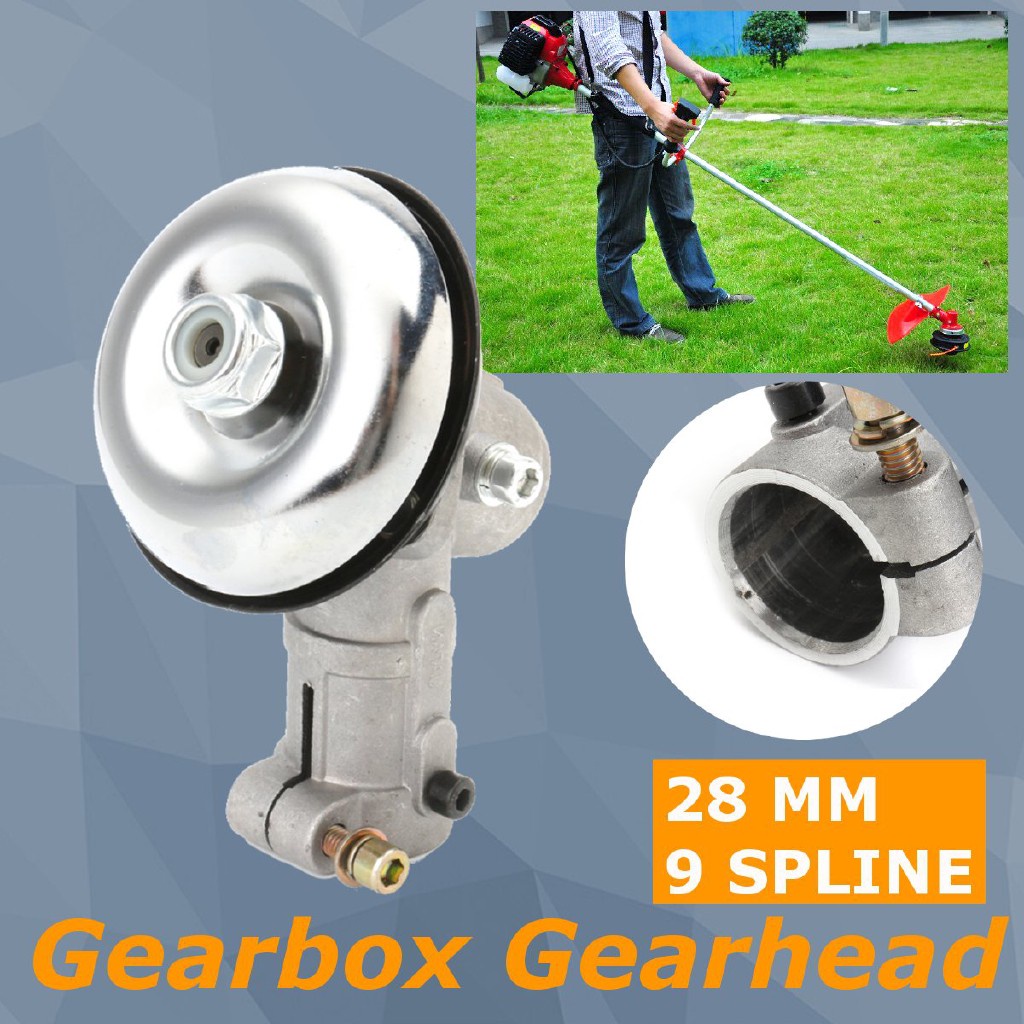 26/28mm 9T Trimmer Gearbox Gearhead Brush Cutter Grass Trimmer Replace ...