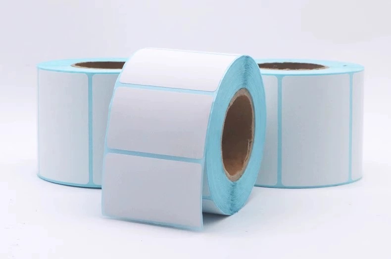 Direct Thermal sticker barcode lable 40x30mm/800pcs Waterproof Thermal ...