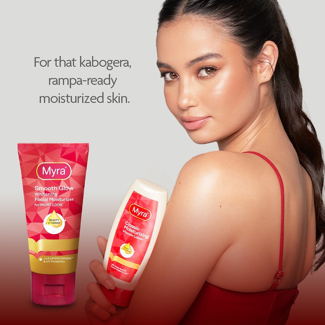 Myra Smooth Glow Whitening Facial Moisturizer 7ml Box of 12's (9 ...