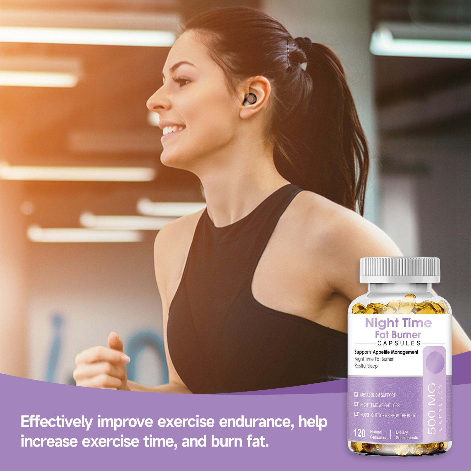 Softher Night Time Fat Burner Capsules Slimming Capsule Suppresses ...