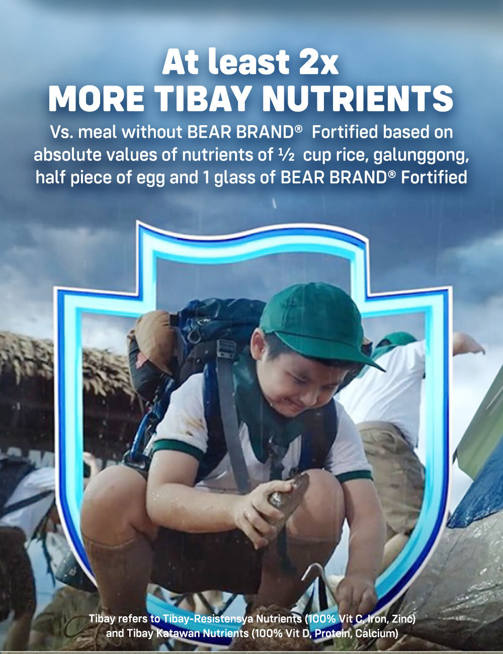 Bear Brand Fortified Powdered Milk Drink 2.4kg with FREE Bag | Shopee ...