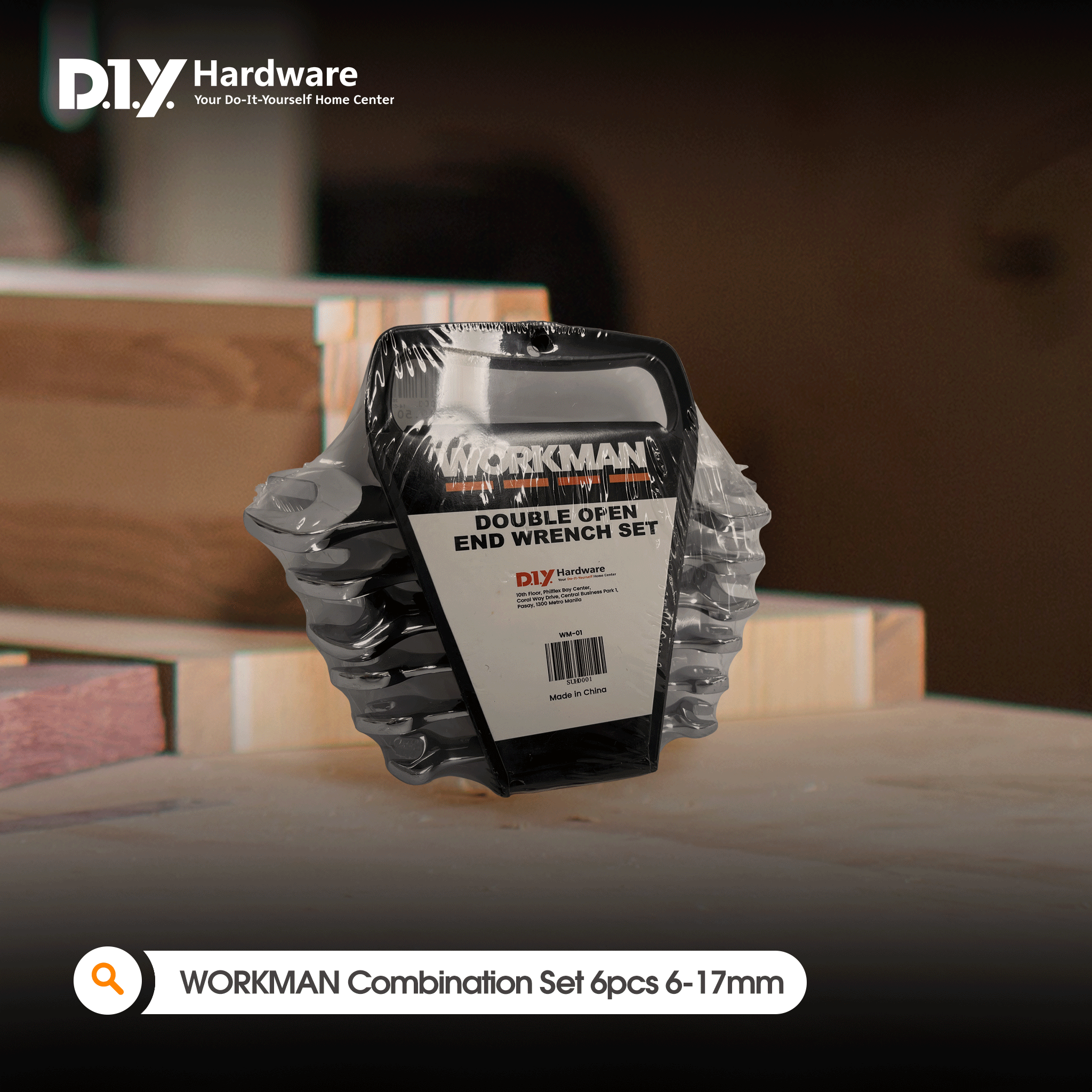 WORKMAN Combination Set 6pcs 6-17mm | Shopee Philippines