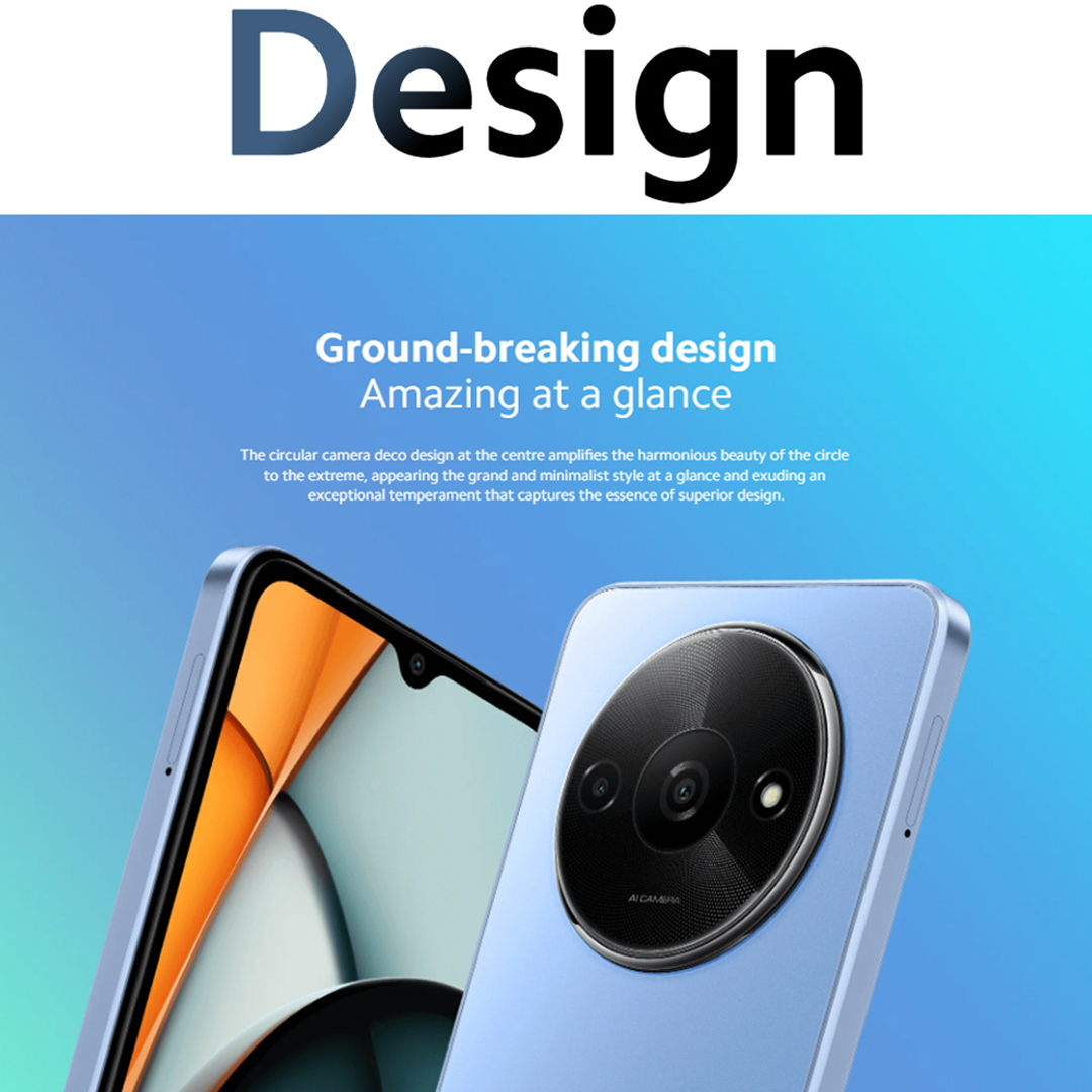 Xiaomi Redmi A3 Smartphone | 3GB+64GB / 4GB+128GB | Helio G36 Processor ...