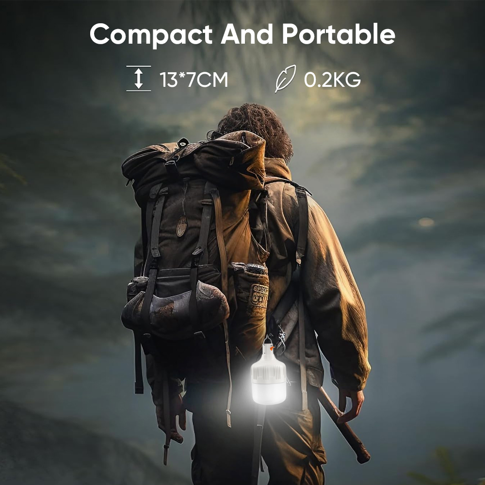 Mitsushi 30W-90W LED Emergency bulb light Outdoor waterproof charging ...